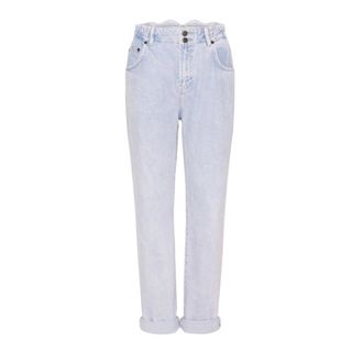 One Teaspoon High-Waist-Jeans inspiriert von der Mode der 80er Jahre - - Jeans - Damen - Blau - W24