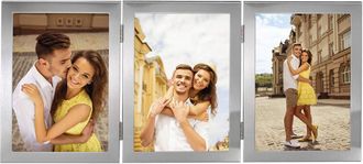 Hama Portrait Bilderrahmen Laval (Fotogröße 3x 13 x 18 cm), silber