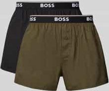 HUGO BOSS Loose Fit Boxershorts im 2er-Pack Modell 2P BOXER SHORTS EW