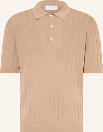 Baldessarini Baldessarini Strick-Poloshirt Matia beige