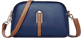 Generic Sac à bandoulière décontracté à bandoulière réglable pour femme - Sac à bandoulière transparent pour femme, bleu, Taille unique