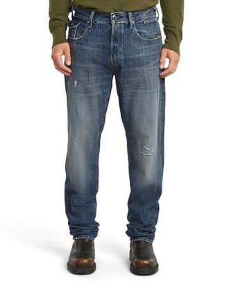 G-Star G-Star Homme Jean Morry FWD Regular Tapered, Bleu (antique faded blue heron restored D26141-D776-G757), 34W / 34L