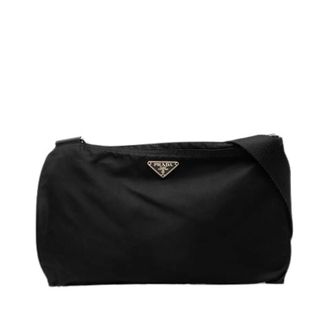 Prada Pre-owned Vintage Nylon Crossbody Bag - - Pre-owned - Damen - Schwarzk - ONE SIZE