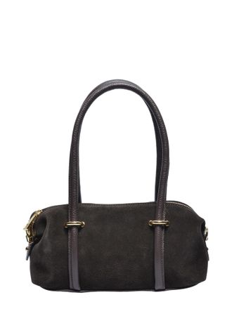 Luisa Vannini Zweifarbig Rindsledertasche