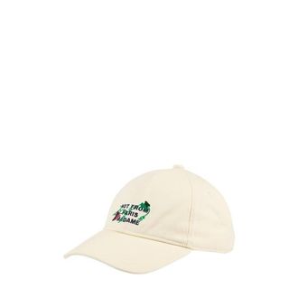 Dr&ocirc;le de Monsieur Casquette &agrave; logo brod&eacute; en coton