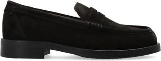AllSaints Homme, Chaussures, Brun, Taille: 43 EU Bloom Suede Mocassins