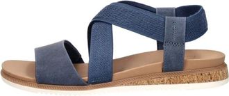Skechers Femme, Sport, Bleu, Taille: 36 EU Desert Kiss Low