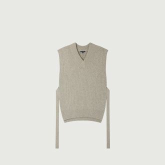 SOEUR PULL COSTA GRIS CHIN&Eacute;