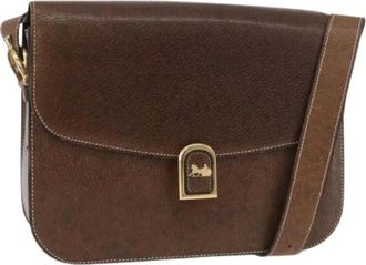 Celine Sac bandouli&egrave;re vintage doccasion - Femme - Pre-owned - Brun - Taille: ONE Size