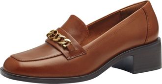 Tamaris Damen Trotteur Leder bequem; Cognac, EU 36