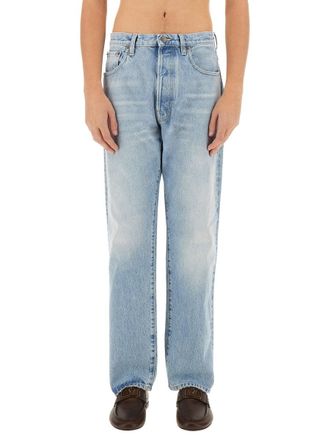 Valentino Cotton Denim Jeans - Blue