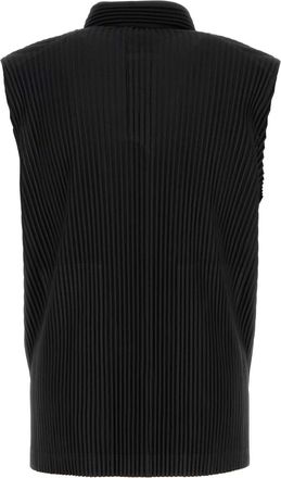 Homme Pliss&eacute; Issey Miyake Colors Tank Top - Black