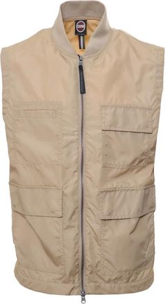 Colmar Homme, Vestes, Beige, Taille: XL Gilet en toile