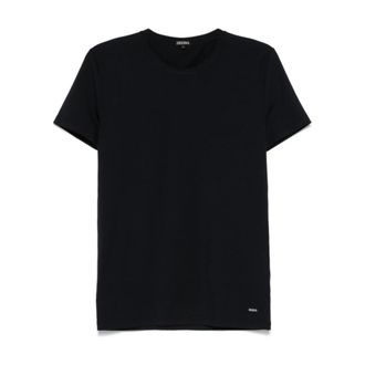 Ermenegildo Zegna Blaues Casual Kurzarm T-Shirt - - Tops - Herren - Blau - 3XL