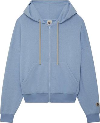 Sweet Pants Femme, Sweatshirts et sweats &agrave; capuche, Bleu, Taille: 34 FR Endless Zip Up