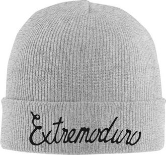 Generic Casquette Homme, Femmes Cheval c&ocirc;tel&eacute; Mec Bonnet &agrave; Poignets Album Extremoduro Groupe de Rock Accessoires Hiver Chaud Casquettes Tricot&eacute;es Scarpettes C