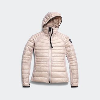 Canada Goose HyBridge Lite Kapuzenjacke Black Label (Weiblich, Lucent Rose, XL)