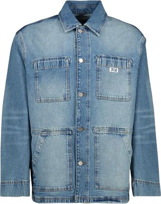 Iro Iro, Homme, Vestes, Bleu, Taille: M Veste en Jean Bleu Classique