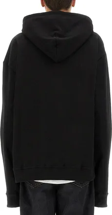 Ih Nom Uh Nit Dobermann Print Cotton Sweatshirt - Black