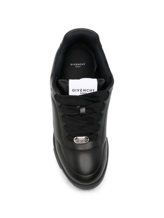Givenchy Leather Low-Top Sneakers - Black