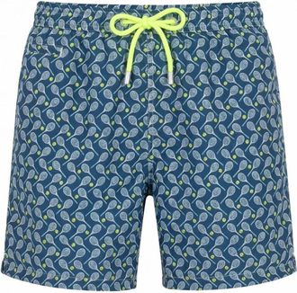 MC2 Saint Barth Homme, Maillots de bain, Bleu, Taille: M Lighting Micro Fantasy Swim Shorts