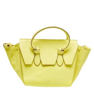 Celine Pre-owned Lederhandtasche - - Pre-owned - Damen - Gelb - ONE SIZE