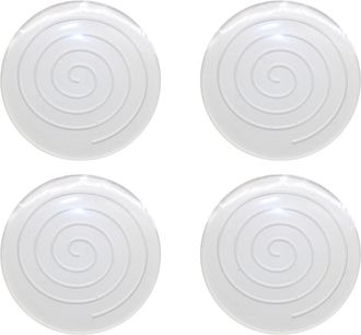 SOLUSTRE OATIPHO 4 St&uuml;ck Silikon M&ouml;belbeinschoner Rund 6cm Durchmesser rutschfeste Stuhl und Schreibtischunterlagen f&uuml;r Holz Fliesen und Laminat Ger&auml;uschd&auml;mpfe