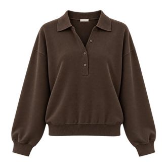 Akep Polo-Logo aus Wolle - - Sweatshirts & Hoodies - Damen - Braun - XL