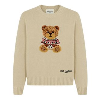 Rue Madam Pulls en maille - Femme - Pulls - Beige - Taille: 40 FR