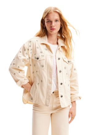 Desigual CHAQ_FLOWERS, 1008 CRUDO BEIGE, M