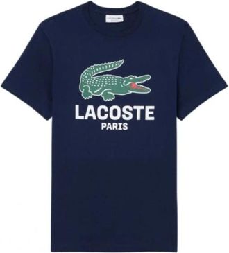 Lacoste Homme, Tops, Bleu, Taille: M TEE Shirt COL Roul&eacute;