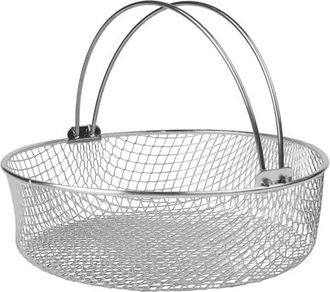 Generic Panier de friteuse &agrave; air de 21 cm pour Tater Tots et frites Design innovant en maille pour une circulation dair optimale et une finition croustillante