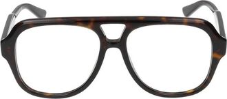 Chlo&eacute; Femme, Accessoires, Brun, Taille: 56 MM Aviator Optical Frame