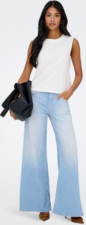 Only Only - Jean ample - Bleu clair