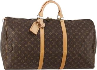 Louis Vuitton Sac Boston Vintage doccasion - Femme - Pre-owned - Brun - Taille: ONE Size