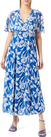 Vila Virilla V-Neck 2/4 Ankle Dress - Noos