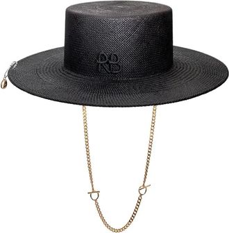Ruslan Baginskiy Canotier - Femme - Accessoires - Noir - Taille: M