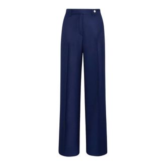 Kiton Damen, Hosen, Blau, SGr&ouml;&szlig;e