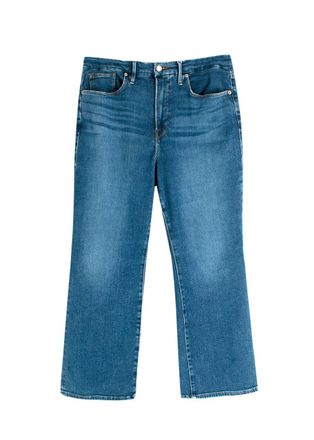 Good American Blue Bootleg Jeans Size XL