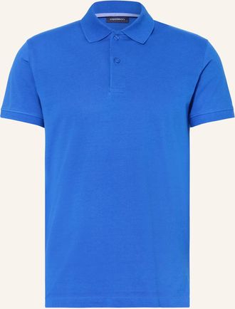Strokesman's Strokesmans Piqu&eacute;-Poloshirt blau