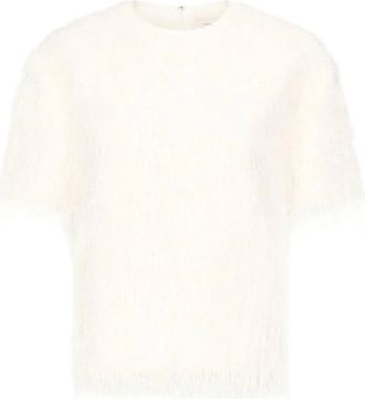 Loulou Studio Femme, Pulls, Blanc, Taille: 40 FR Zaro Top