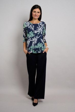 Seidel Moden Druckbluse mit floralem Muster - MADE IN GERMANY