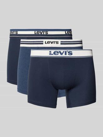 Levi's Boxershorts mit elastischem Logo-Bund im 3er-Pack
