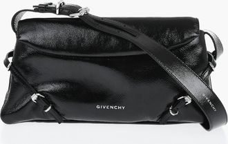 Givenchy Schultertasche Aus Laminiertem Leder Mit Schnallendetails Givenchy