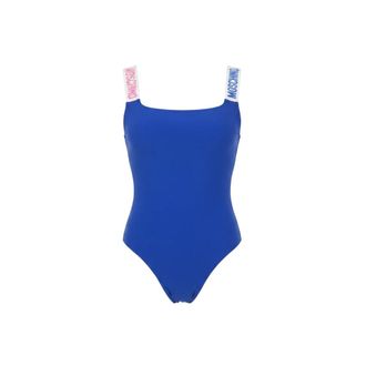 Moschino Femme, Maillots de bain, Bleu, Taille: 40 FR Maillot de bain une pi&egrave;ce