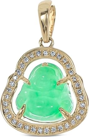 Dana Rebecca Designs mini pendentif Buddha en or 14ct