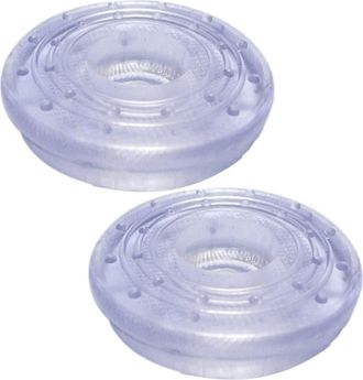 Holibanna 2 St&uuml;ck Transparente Langlebige Gummipuffer f&uuml;r T&uuml;r klimmzugstangen Rutschfestes Schutz endpolster Installieren Geeignet f&uuml;r Indoor t&uuml;rrahmen