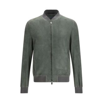 Salvatore Santoro Homme, Vestes, Gris, Taille: S Bos Taurus Bomber
