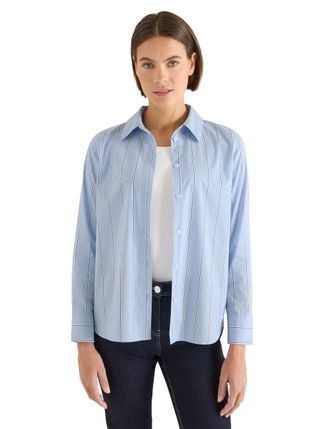 Cecil Damen Gestreifte Hemdbluse