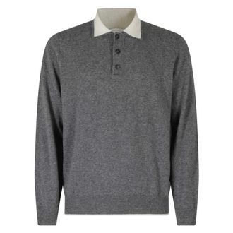 Eleventy Polohemd - - Tops - Herren - Grau - XL